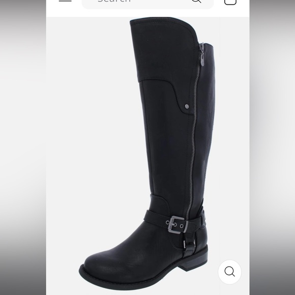 G by Guess | Shoes | G By Guess Harson Womens Wide Calf Faux Leather ...